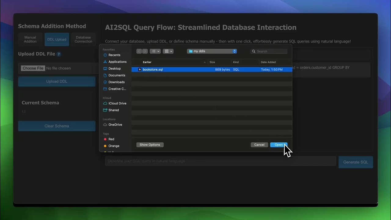 AI2SQL Query Flow: Transform Natural Language into SQL Queries Instantly! 🚀💻
