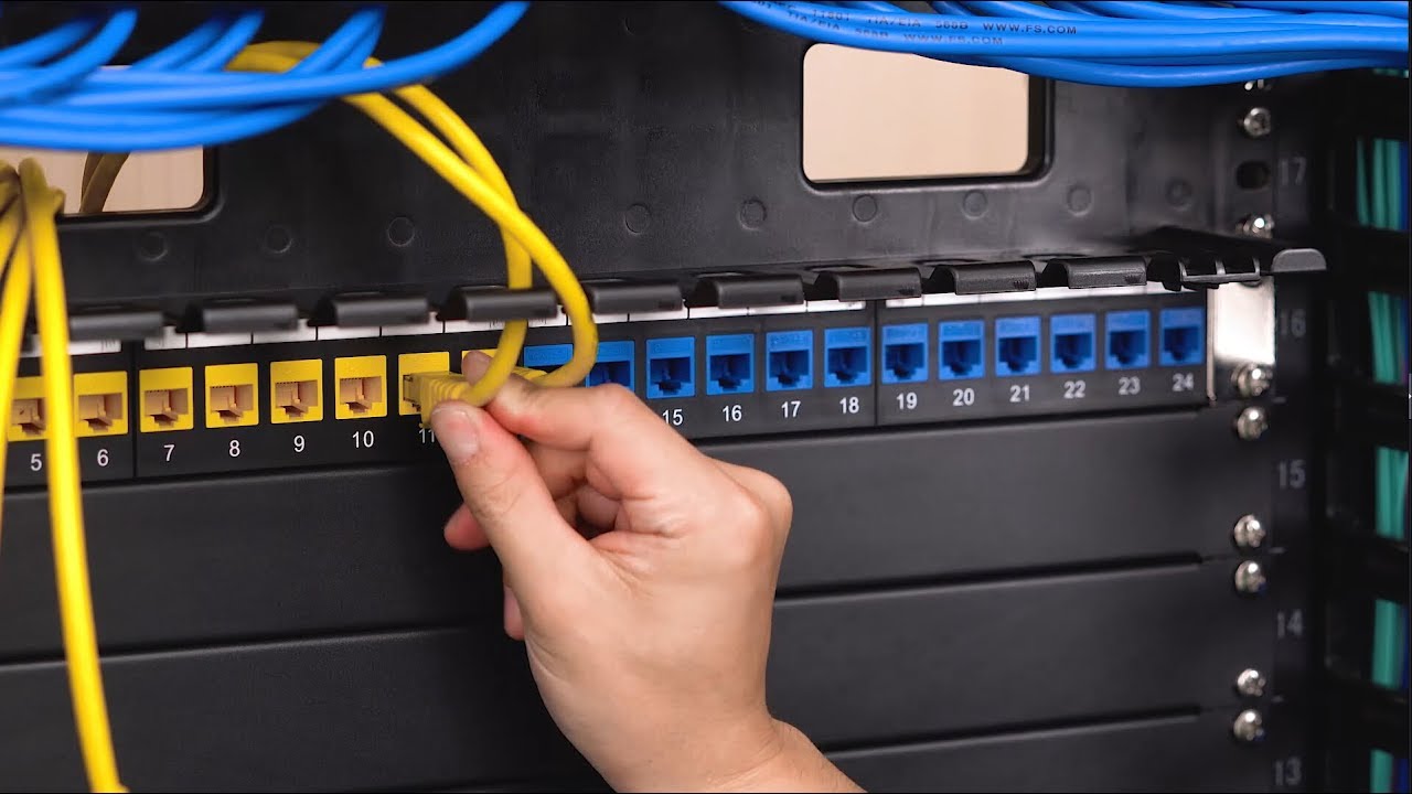 Blank Keystone Patch Panel for Cat5e/Cat6 Ethernet Cabling | FS