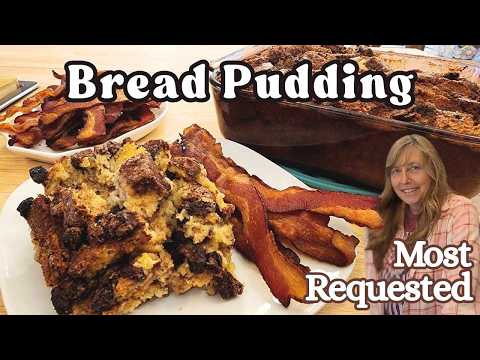 Bread Pudding - Forgotten Nostalgic Breakfast - Budget Friendly - The Hillbilly Kitchen