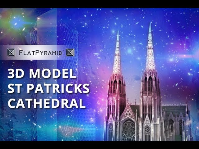 St Patricks Cathedral 3D model 3D Model - FlatPyramid