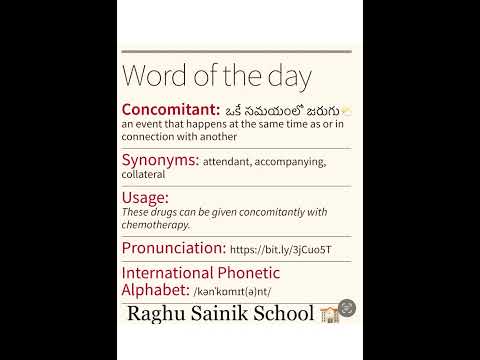 Concomitant