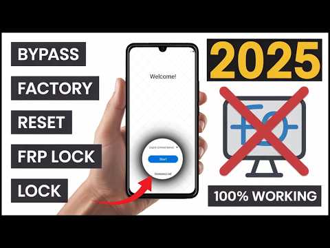 ✅ How to Bypass Google Account Factory Reset in 2025 – 100% Working ✅ Without Computer 🔥