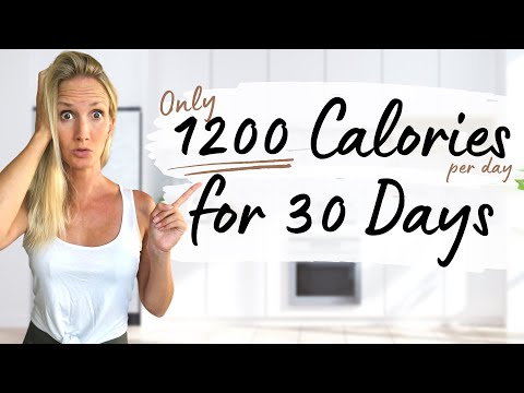 What If You Eat ONLY 1200 Calories Per Day for 30 Days? // Weight Loss