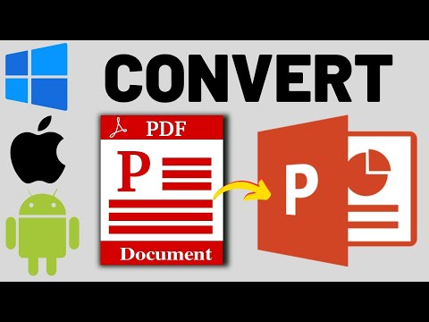 How to Convert PDF to PowerPoint! (2023)