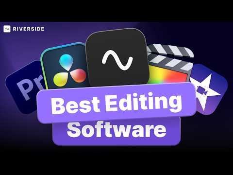 Best Video Editing Software for YouTube (2025)
