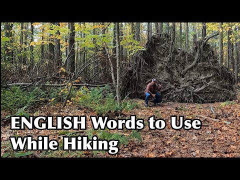 ENGLISH WORDS YOU CAN USE WHILE HIKING | ENGLISH TEACHER'S LESSON