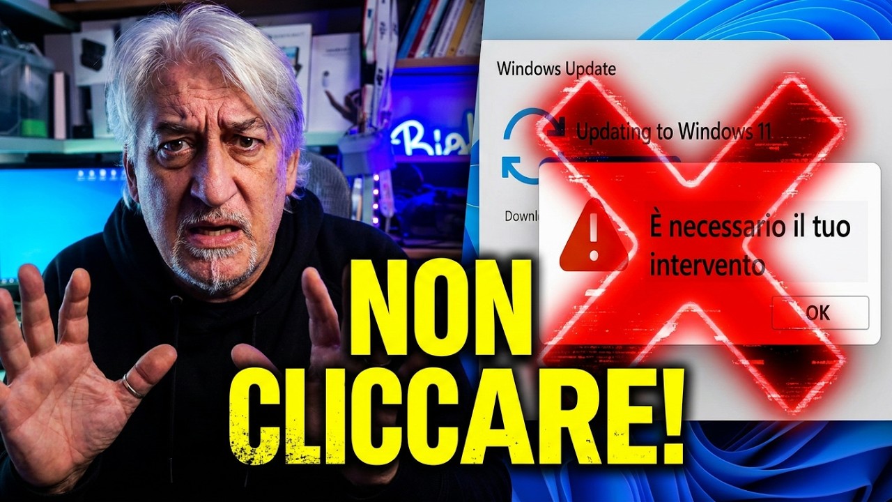 ⚠️ DON'T DO THIS! DON'T UPDATE YOUR COMPUTER: WATCH NOW! ATTACK IN PROGRESS!