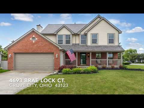 4693 BRAE LOCK CT GROVE CITY, OH 43123 HD 720p