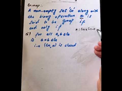 Group Theory|Definition of Group|Properties of Group|Examples|B.Sc(chap 02) |M.Sc Courses #bscmaths