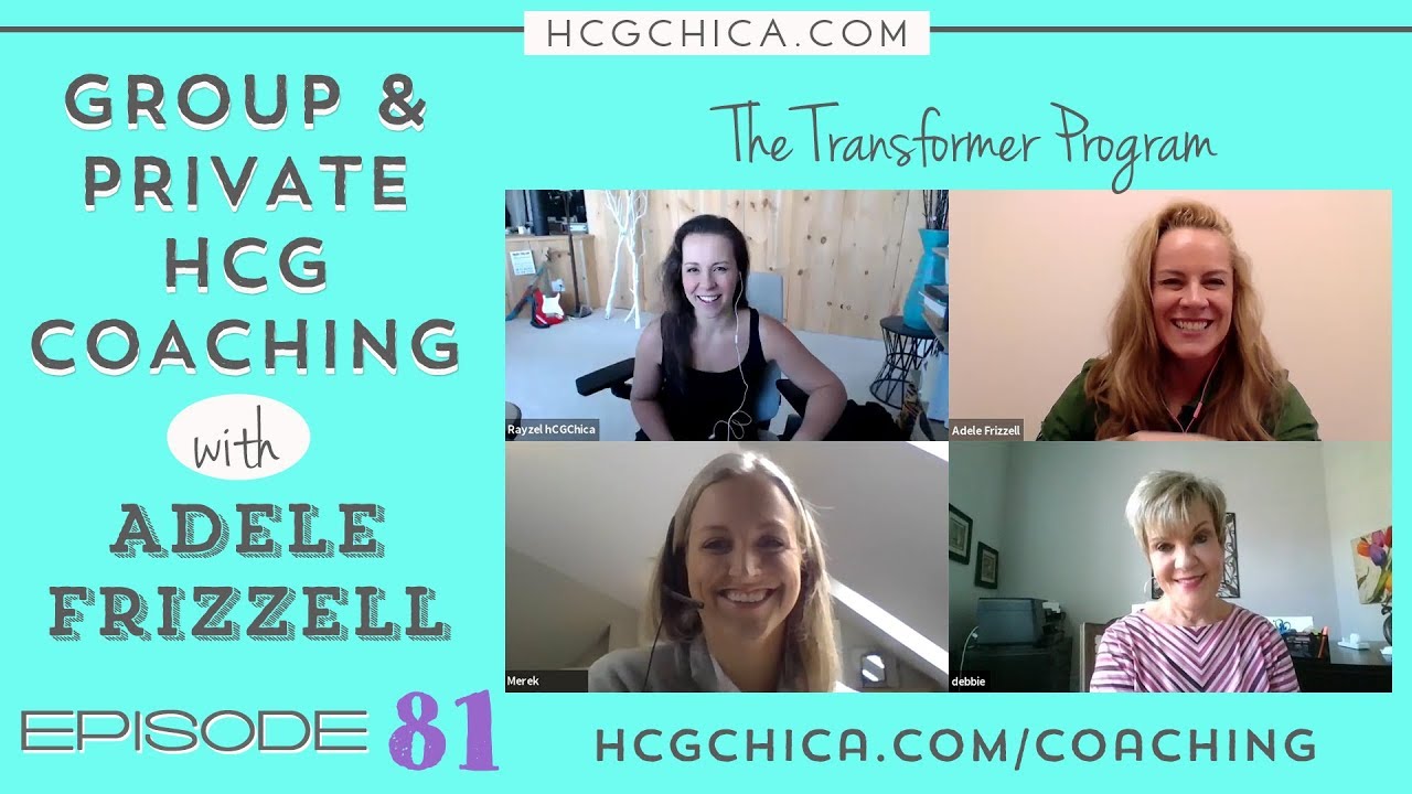 Group and Private hCG Coaching with Adele Frizzell - Episode 81