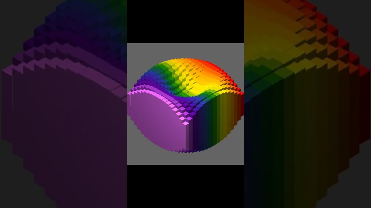 Cube Wave Coding | WebProgramming | P5JS | ThinhPham #shorts