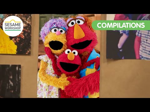Celebrating Families with Elmo & Friends! | Sesame Workshop Compilation
