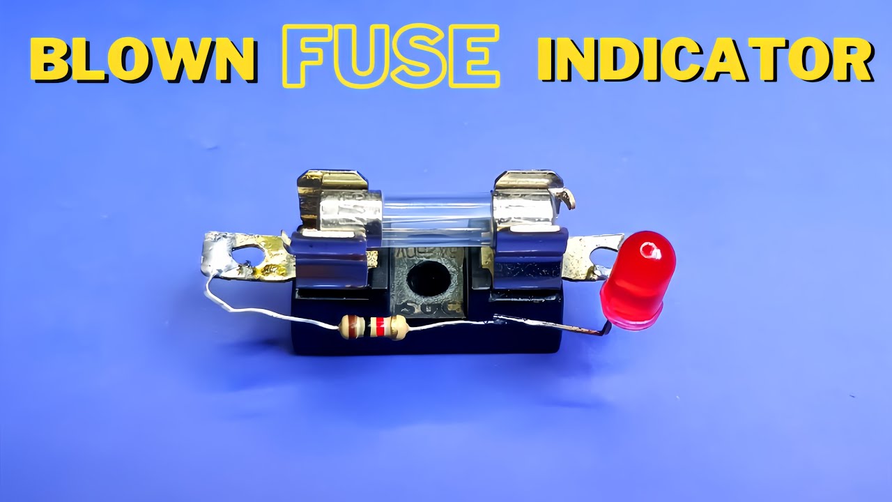 How To Make Blown Fuse Indicator | Fuse Indicator Circuit