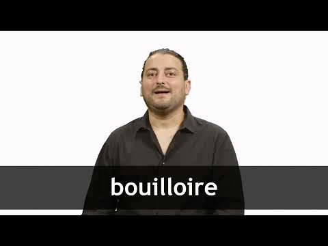 How to pronounce BOUILLOIRE in French