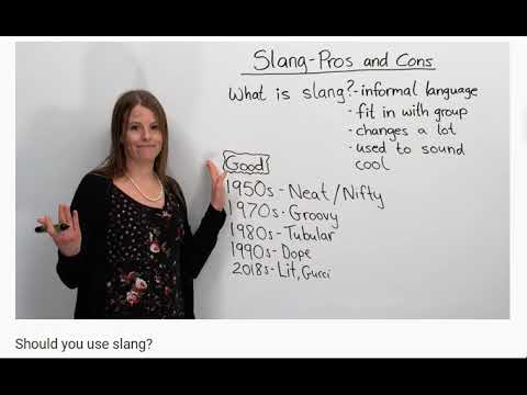 What is Slang Word?