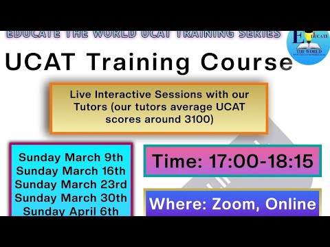 2025 UCAT Training Series. Session 11