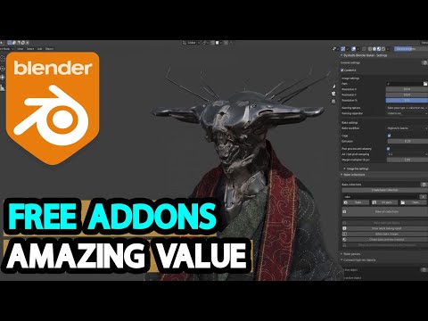 2 New Free Blender Addons (Re-upload)