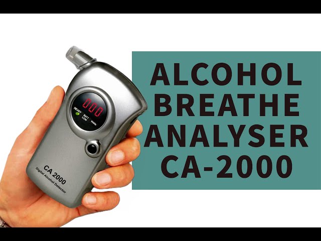 Breath Analyser Detector - Breath Analyzer CA-2000 Alcohol Detector ...