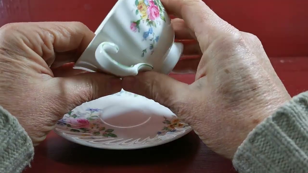 Royal Doulton China Arcadia H4802 Teacup and Saucer