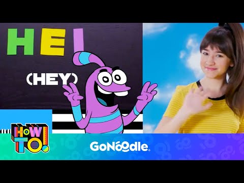 HOW TO Say Hello in 15 Different Languages | Activities For Kids | Speech | GoNoodle