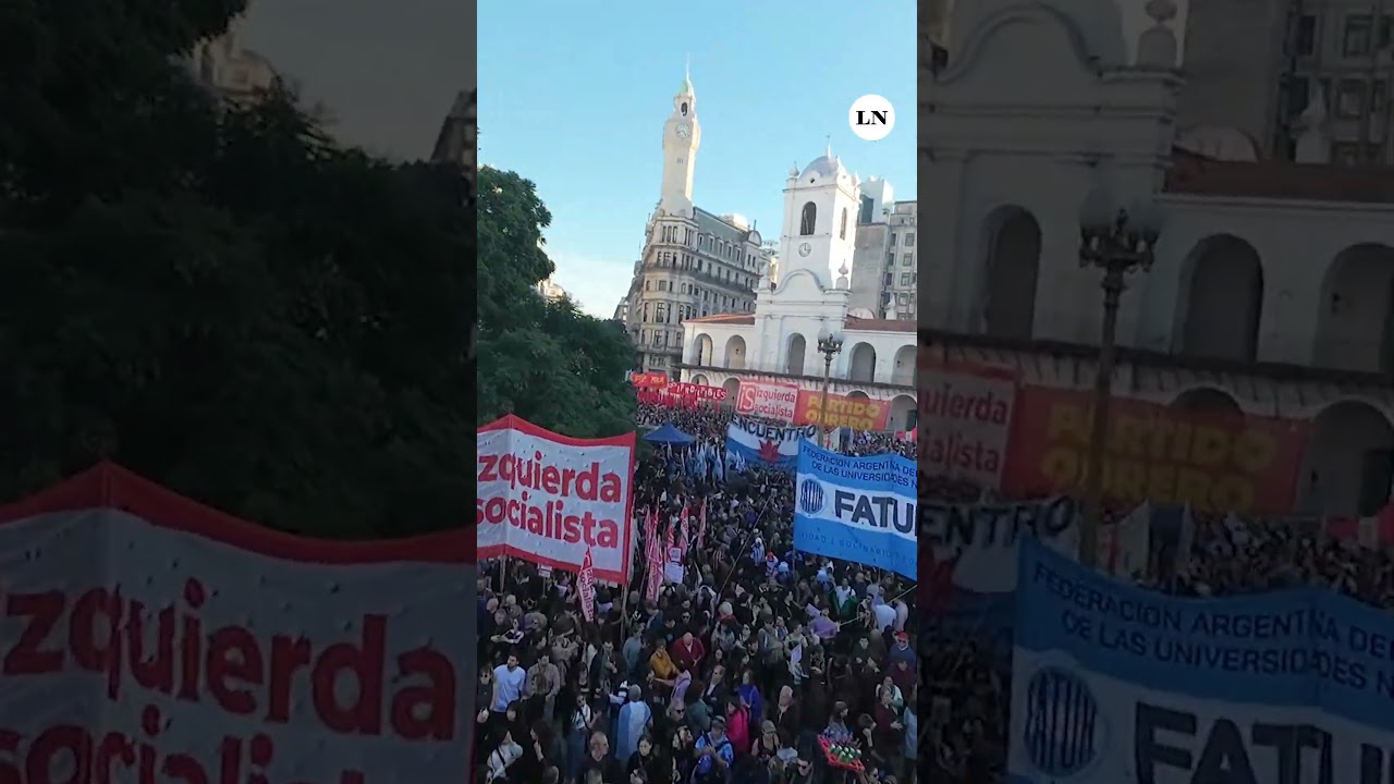 Una multitud le reclamó al gobierno que cumpla la ley de financiamiento universitario