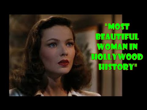 Gene Tierney: Hollywood Actress and Screen Beauty