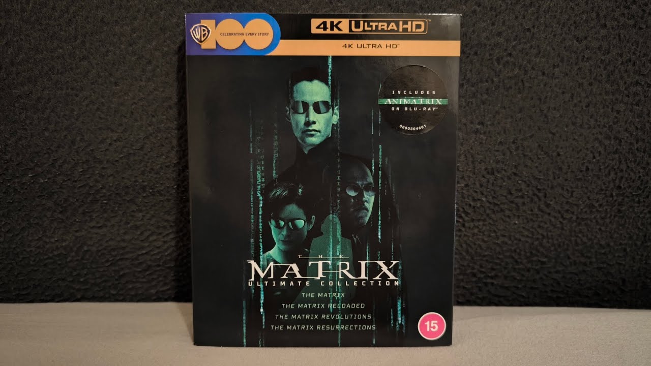 Unboxing: The Matrix Ultimate Collection (4K UHD + The Animatrix Blu-ray)