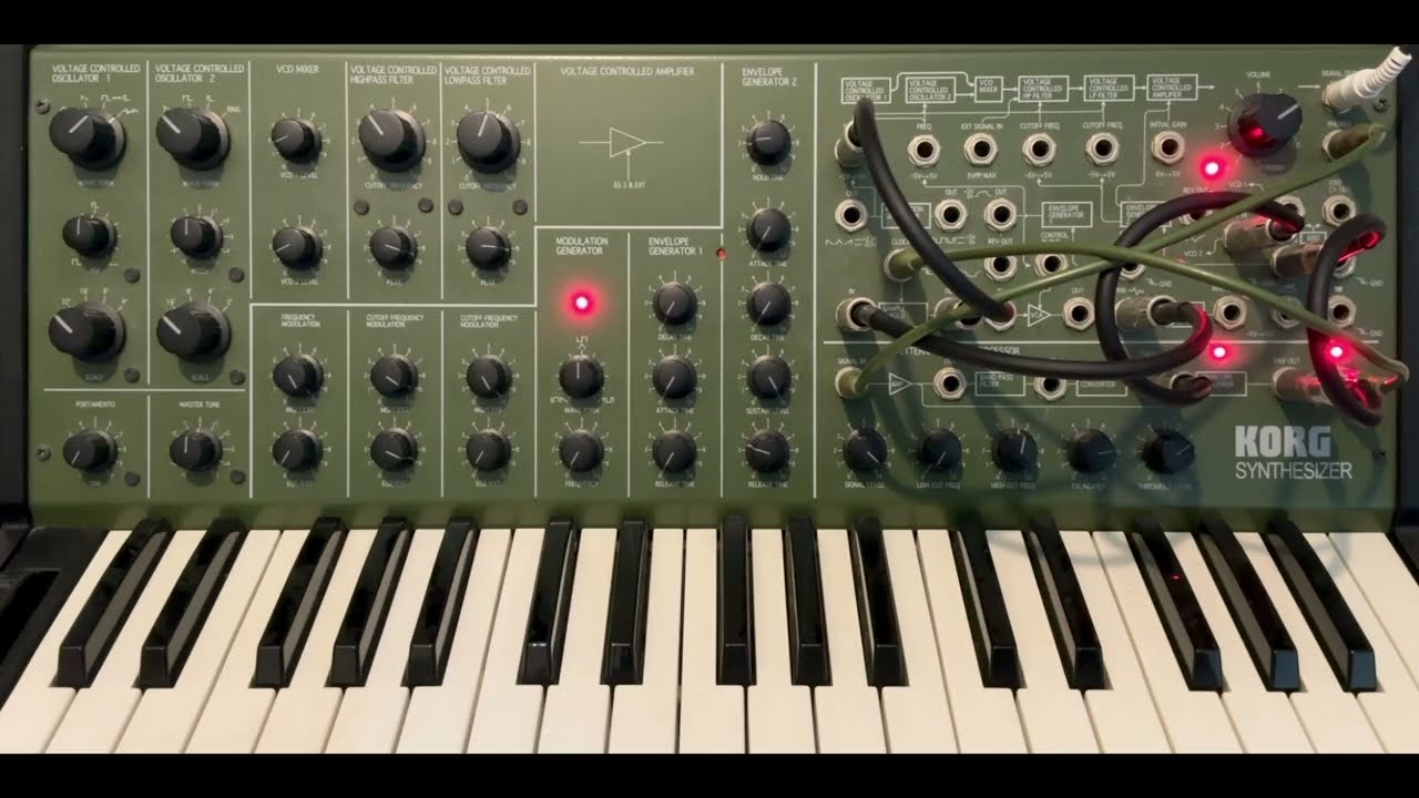 Korg MS-20 | Nov 4 '25 Self-Playing Patch