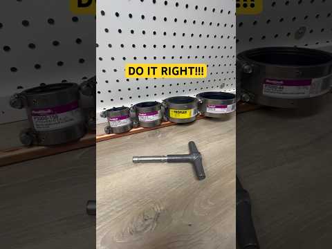 NO HUB PLUMBING WRENCH! | TORQUE T #@fightnight5087 #diy #plumbing #construction #tools #home