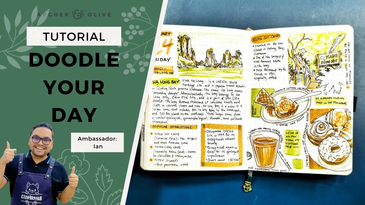 Doodle Your Day Journaling Spreads | Journal Ideas