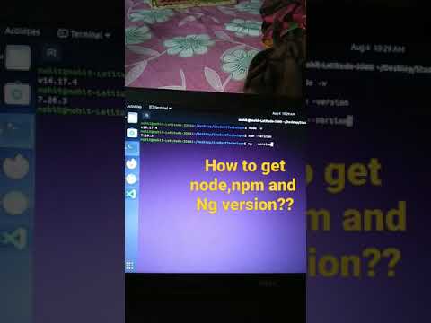 how to find version of node, npm, ng?#shorts #angular #studenttechnique