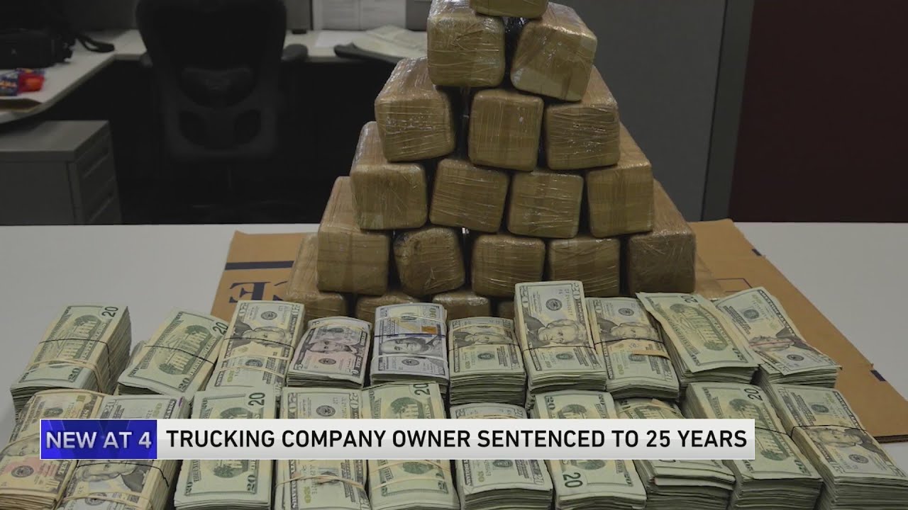 Trucking company owner who trafficked heroin, cocaine to Chicago gets 25 years