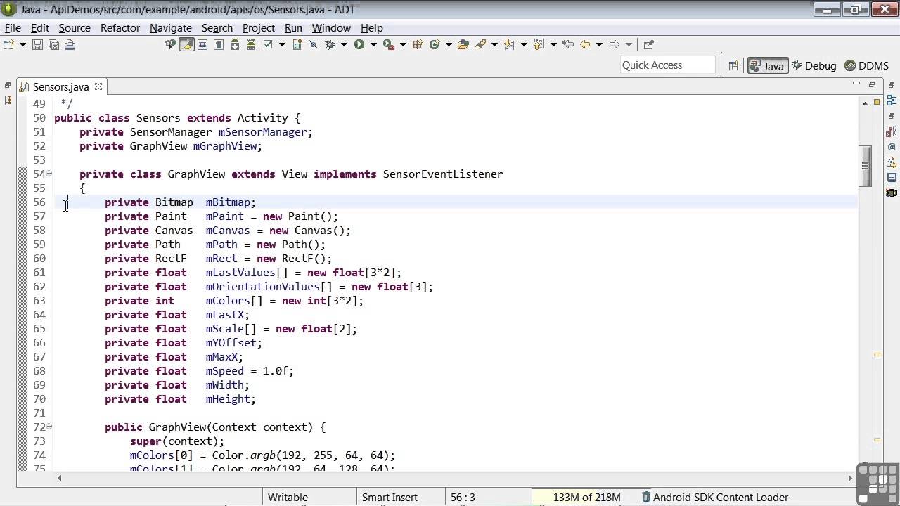 Android App Programming | Accessing Sensors