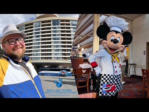 Disney’s Bay Lake Tower | Full Resort & Room Tour | Chef Mickey's Dinner & Disney Boat Rentals