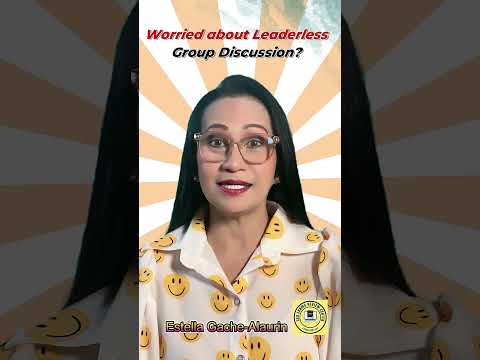 WORRIED ABOUT THE LEADERLESS GROUP DISCUSSION? #Shorts