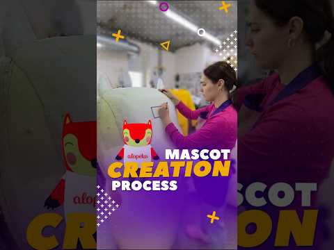 Mascot creation process 🦊 #mascot #mascotcostume #promomascots #carnivalcostumes #carnivalmascot