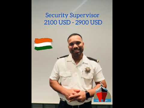 SALARY ON CRUISESHIP FOR SECURITY DEPARTMENT