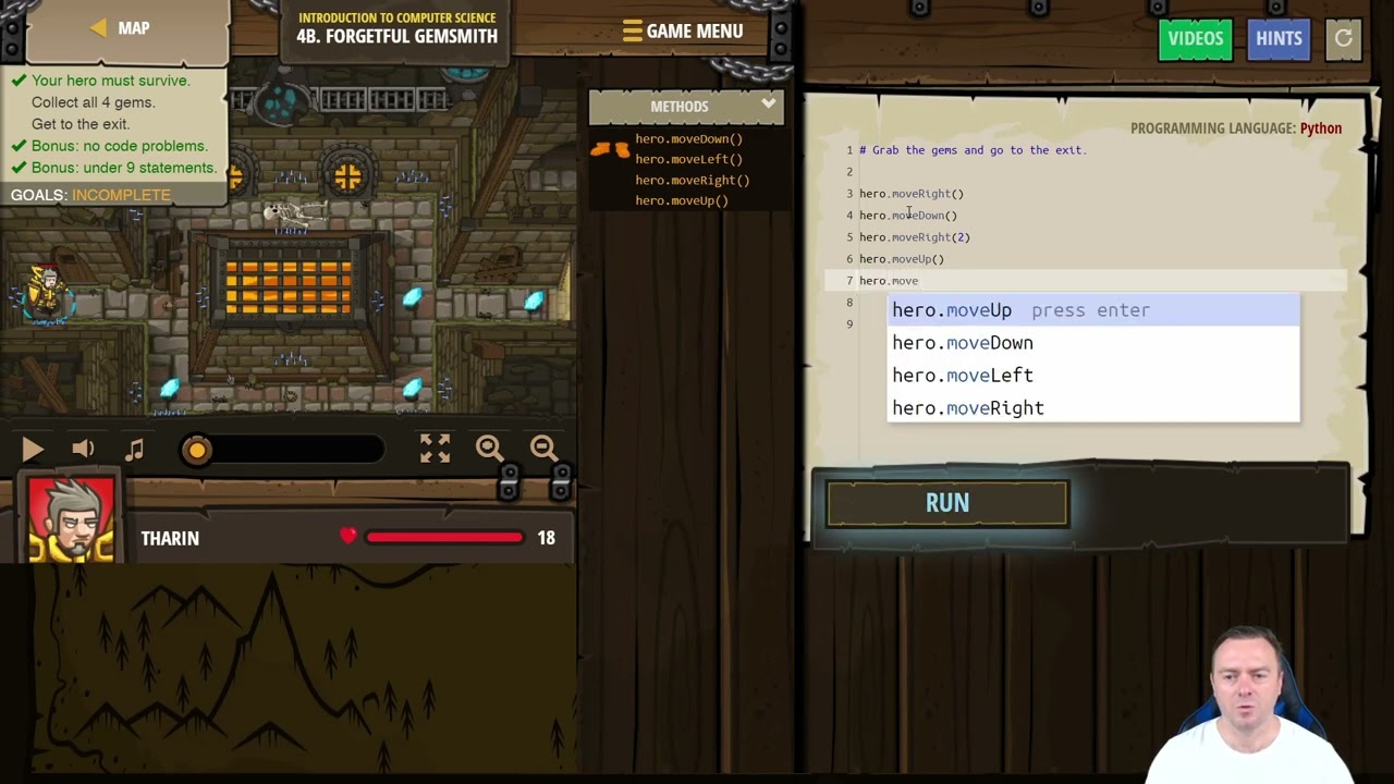 Code Combat 4b - Walkthrough