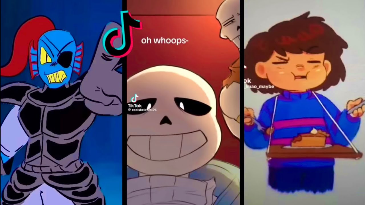 Undertale TikToks pt 2!!! (Check description for flash warnings :)
