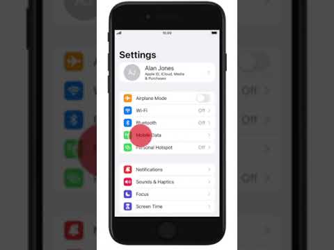 How to Turn on or off data roaming on Apple iPhone SE 2020 iOS 16