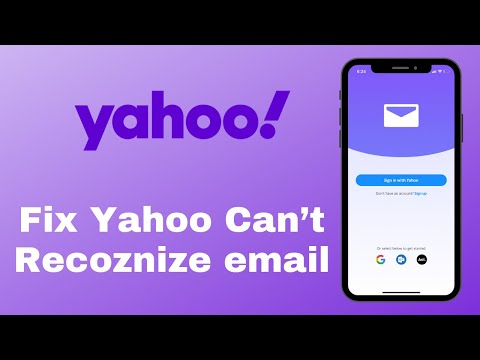 Fix Yahoo Can't Recognize My Email Error | Yahoo Login Problem 2021