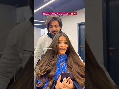Mummy ka hair transformation dekh lena ???????? #maimohini #shortsbeta #comedy #mummycomedy #funny