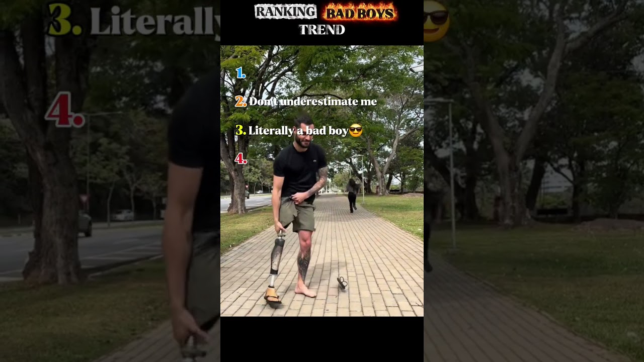 Ranking Bad Boys Trend😎