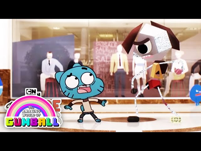 The Dramatic Showdown: Gumball vs. Rob in The Amazing World of Gumball ...