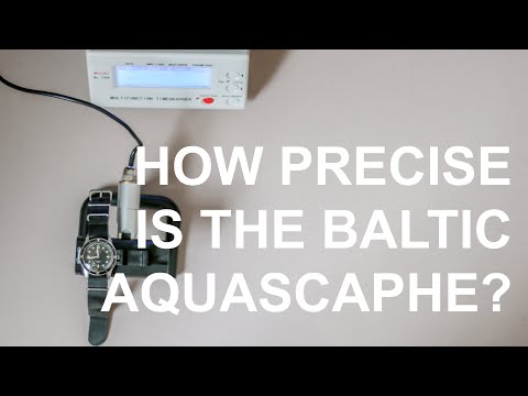 BALTIC AQUASCAPHE PRECISION & ACCURACY – The Miyota 9039 On The Timegrapher