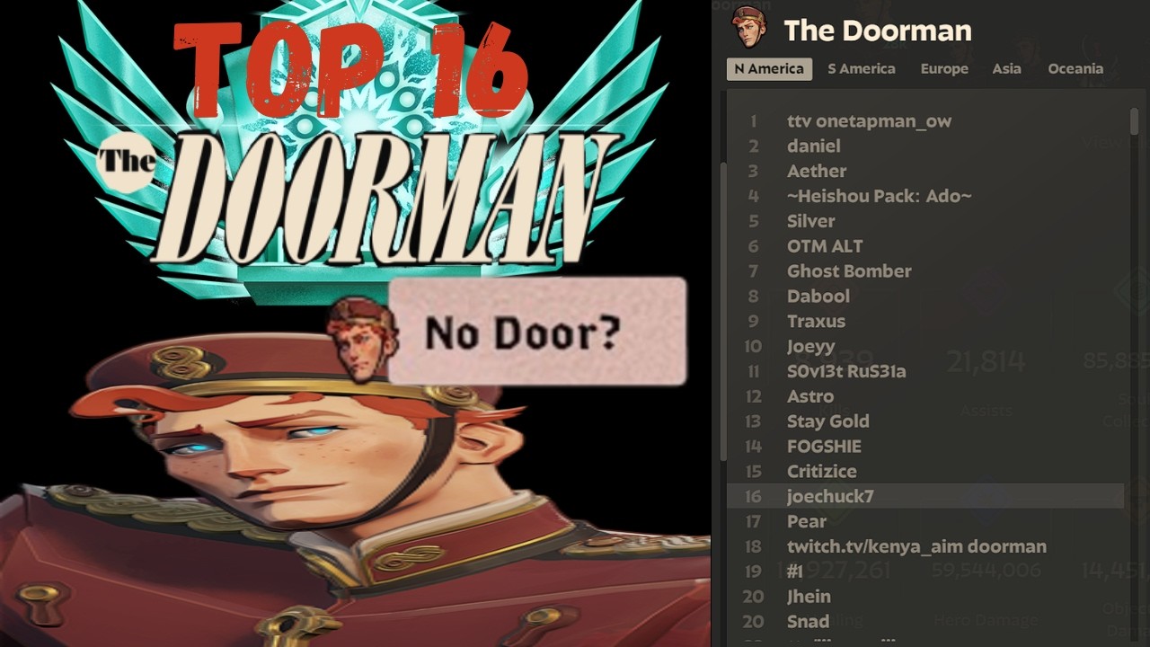 Top 16 Doorman Trolling Eternus Lobbies (Deadlock)