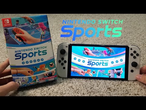Nintendo Switch Sports Unboxing and Gameplay