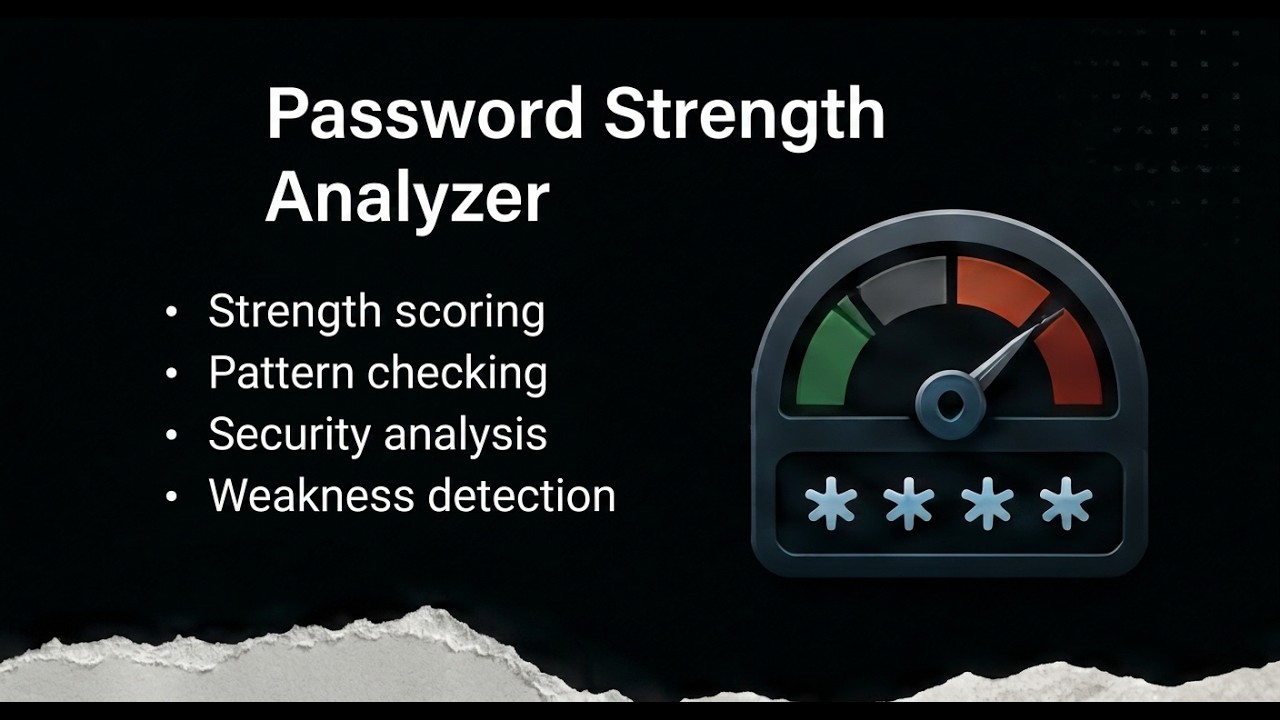 Password Strength Analyzer | Security, Encryption & Utilities (Project 3)