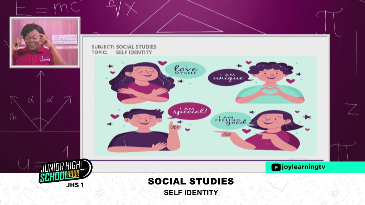 JHS 1  - SOCIAL STUDIES  - SELF IDENTITY