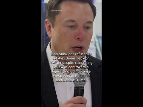 Reason Elon Musk wonโt let Alex Jones back on Twitter